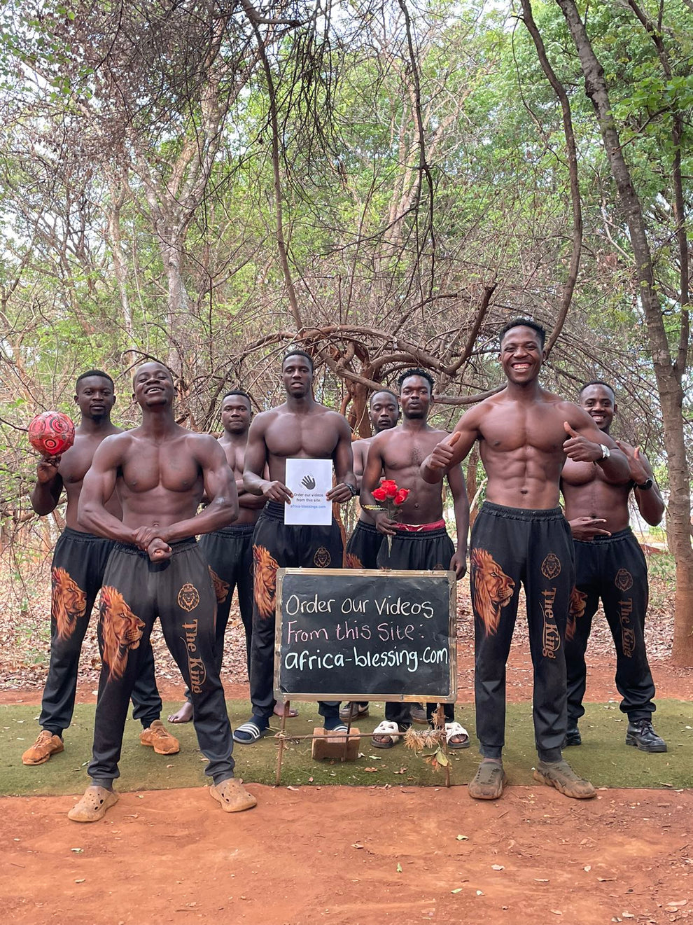 African Muscle Black Tiger Pants Men – Greetings & Wishes from Africa ...
